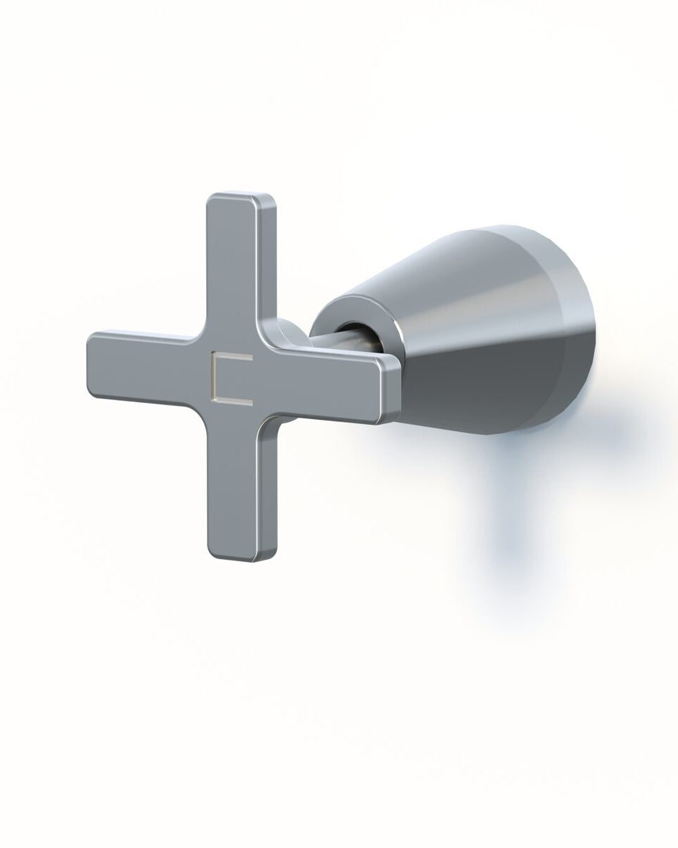 Cross Handle Tap – Cold 8211 (Hot 8212) – Rainware